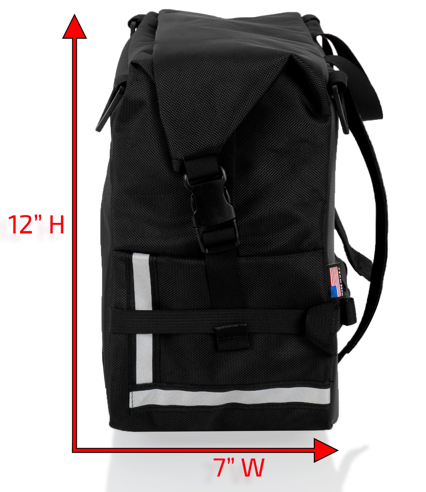 Chase Harper USA 3850 Roll-Top Saddle Bags - 2020 Model